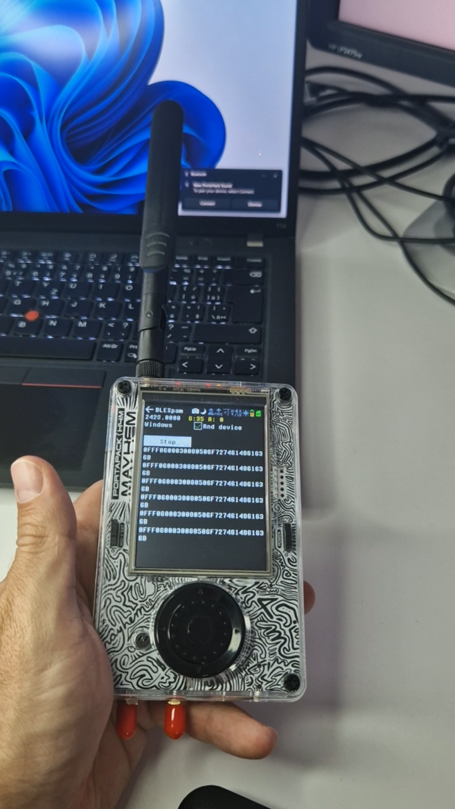 HackRF PortaPack H4M with Mayhem Firmware – A Powerful Handheld SDR ...